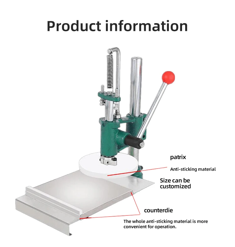 Flatten Flat Pizza Press Machine Former 24 Inch 40 Cm Automatic Dough ...