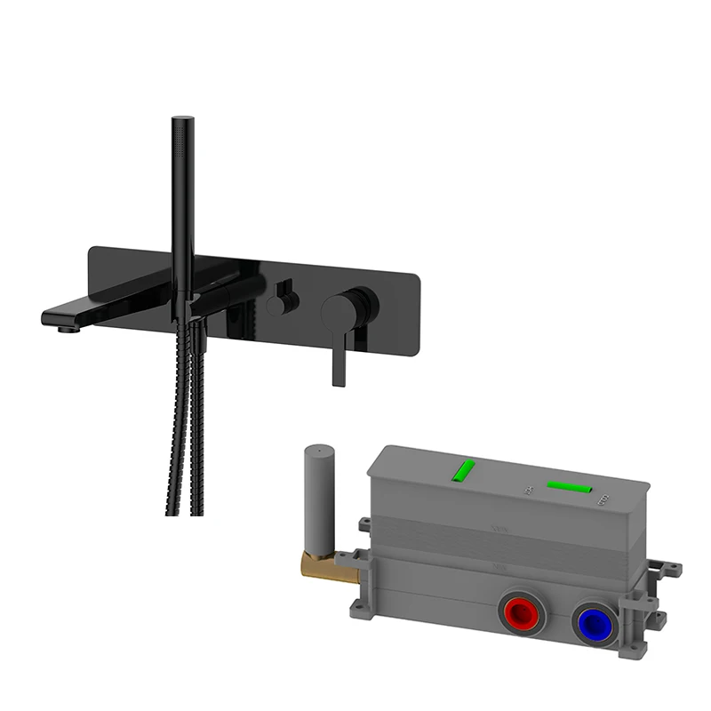 High Quality Design Concealed Bath&shower Set With Shower Head ...