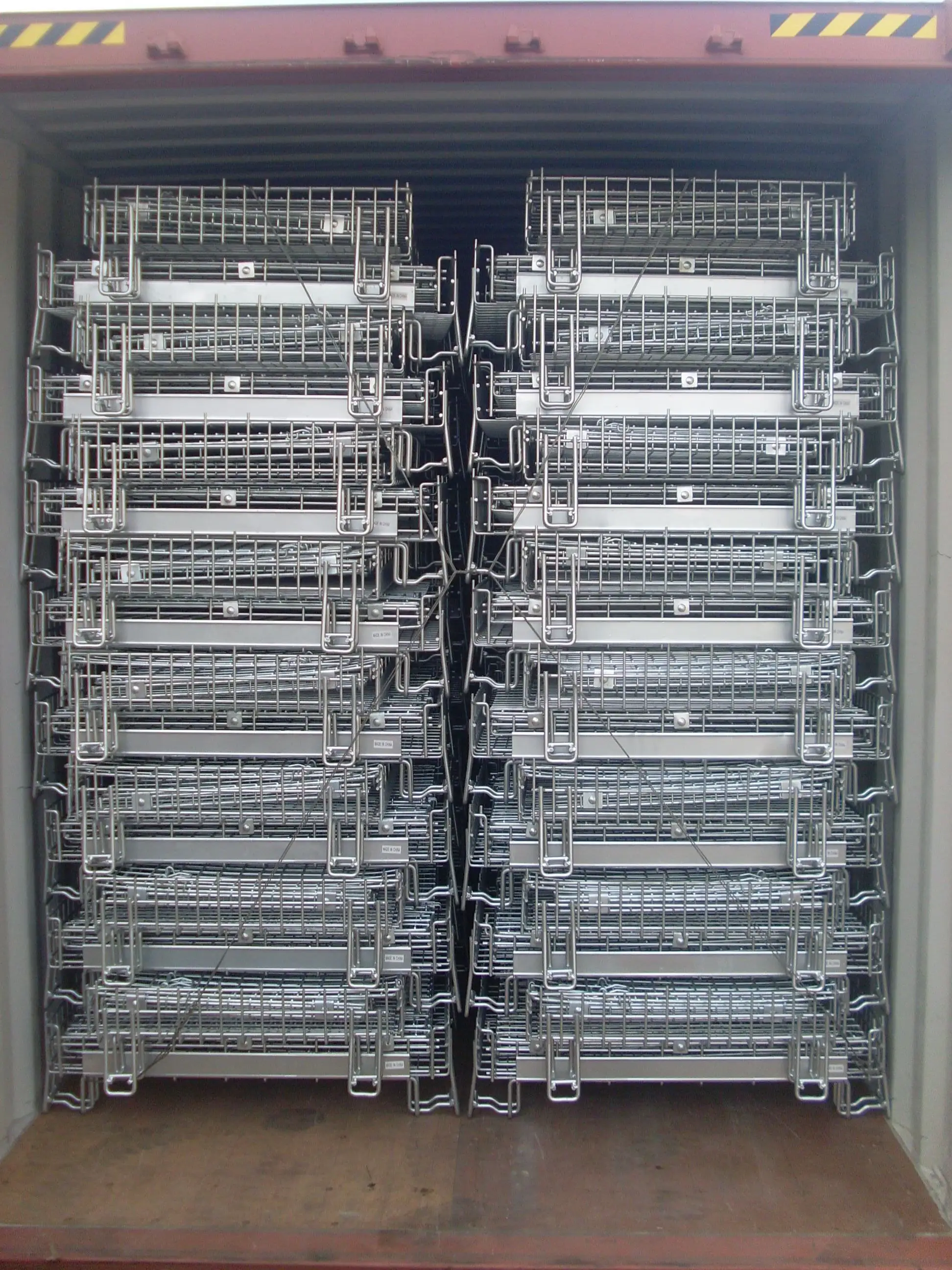 Industrial Wire Mesh Containers Wire Mesh Container Huge Collapsible ...