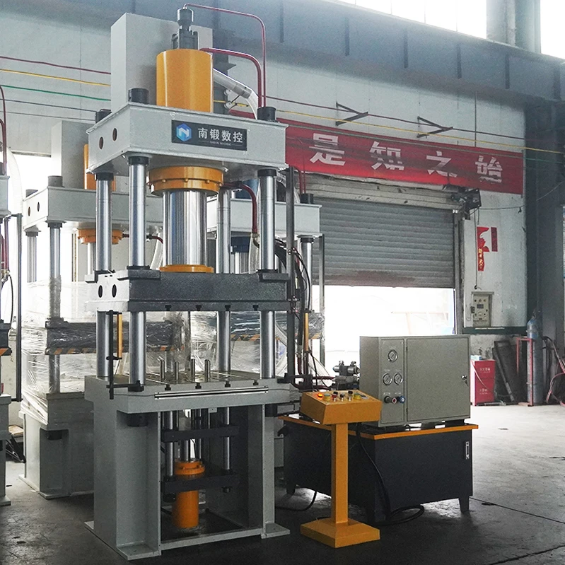 200-ton Four-column-three-beam Hydraulic Press, Multifunctional Press ...