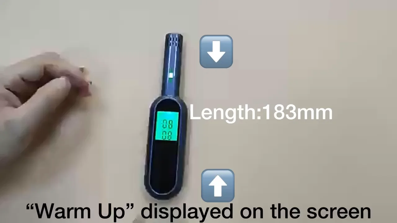 Breath Analyser 2024 New Product Bac Electrochemical Alcohol Meter ...