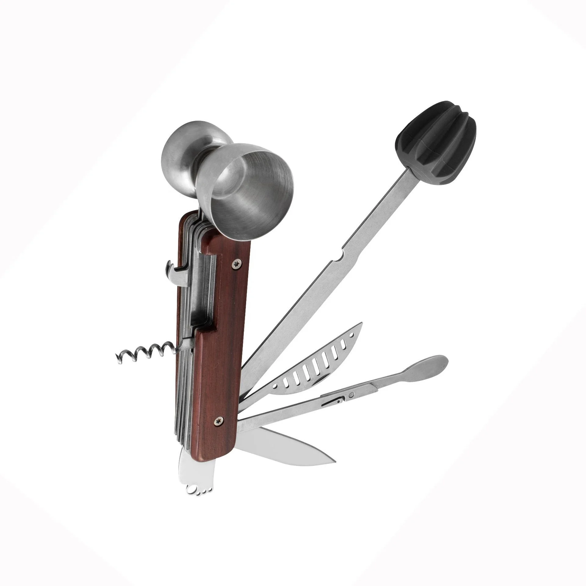 Popular Design 10 in 1 Bartender Tool Set Multi Function bar Tool All ...