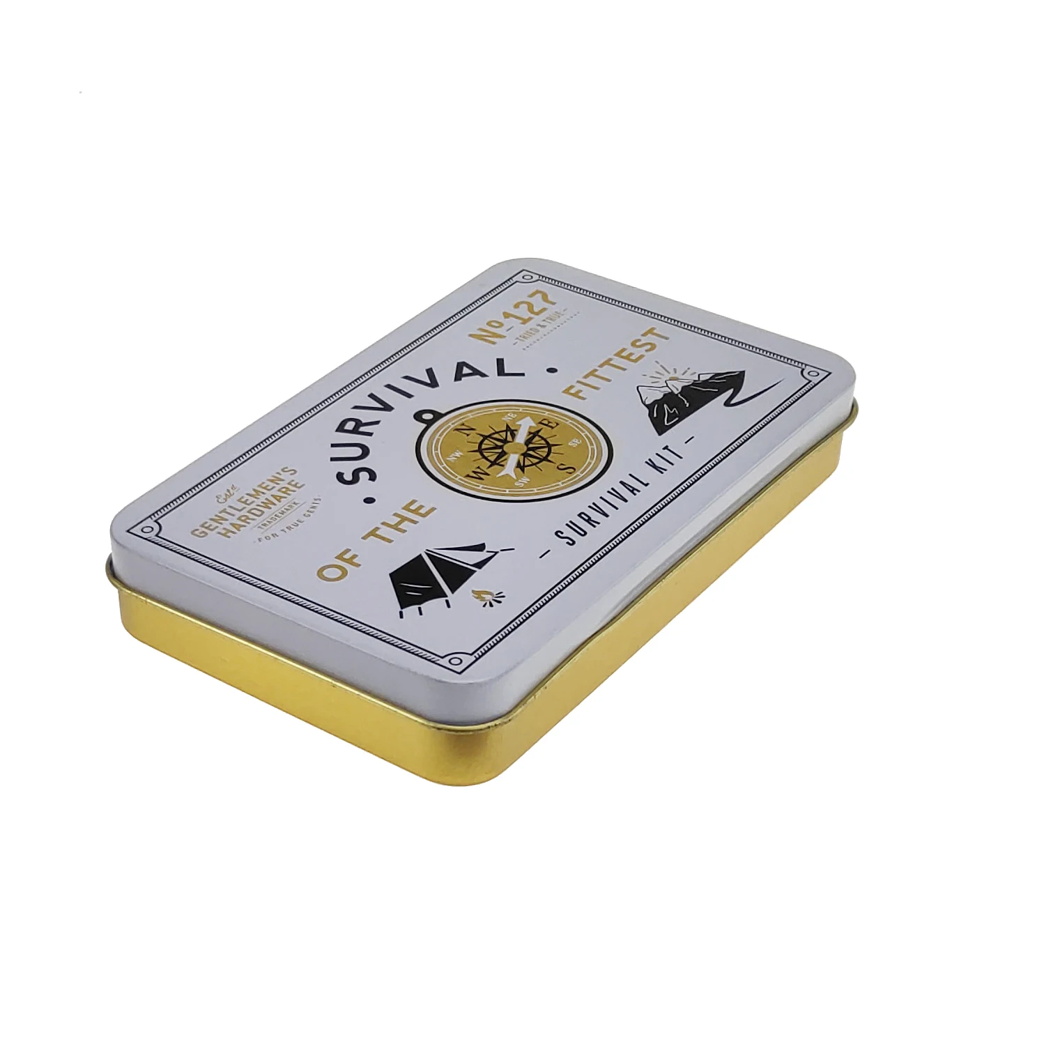 Luxury Food Grade Rectangular Metal Hinge Cigarette Jewelry Gift Candy ...