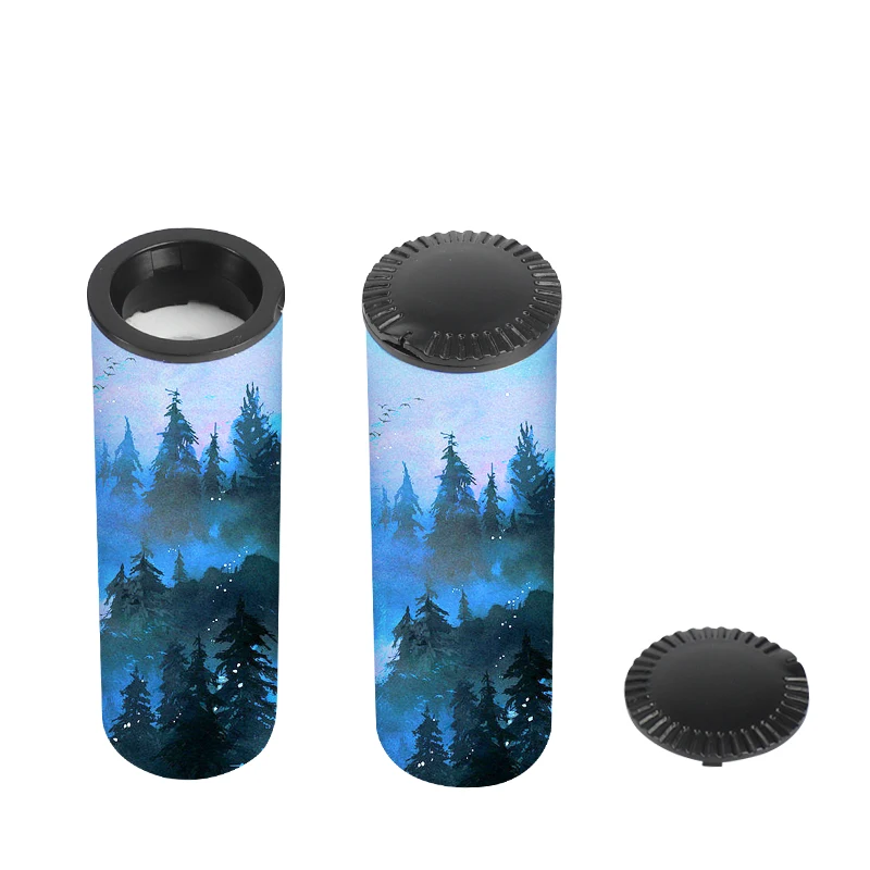 Uketa New Design Child Resistant Round Paper Box Cr Cartridge Packaging ...