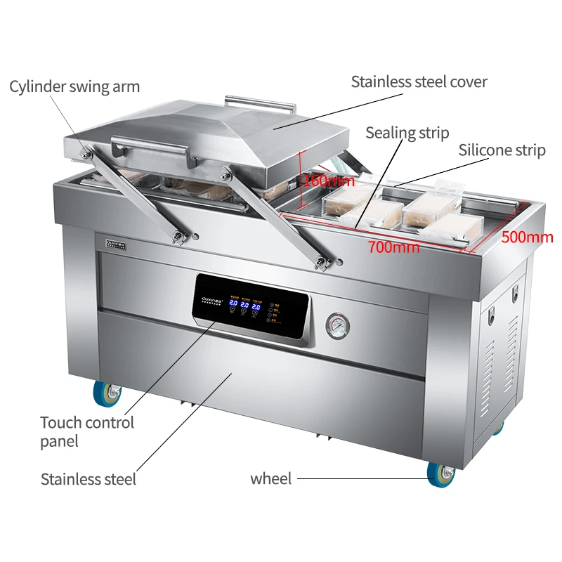 Ox-700 Stock Available Automatic Vacuum Sealing Machine For Grains Corn ...