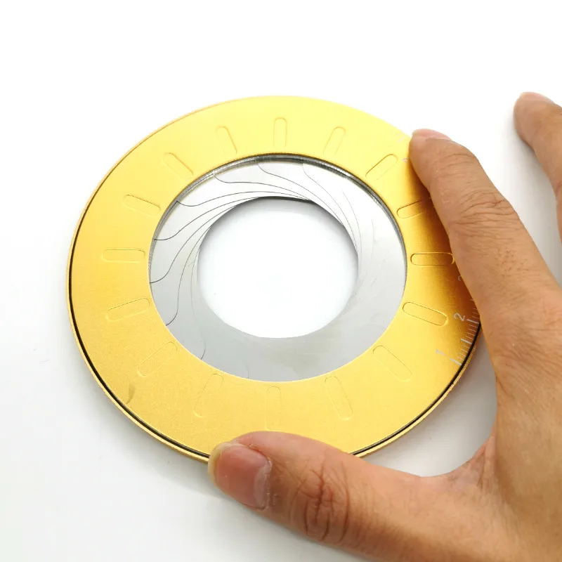 Stainless Steel Plotting Compass Adjustable Drawing Ruler Creative ...