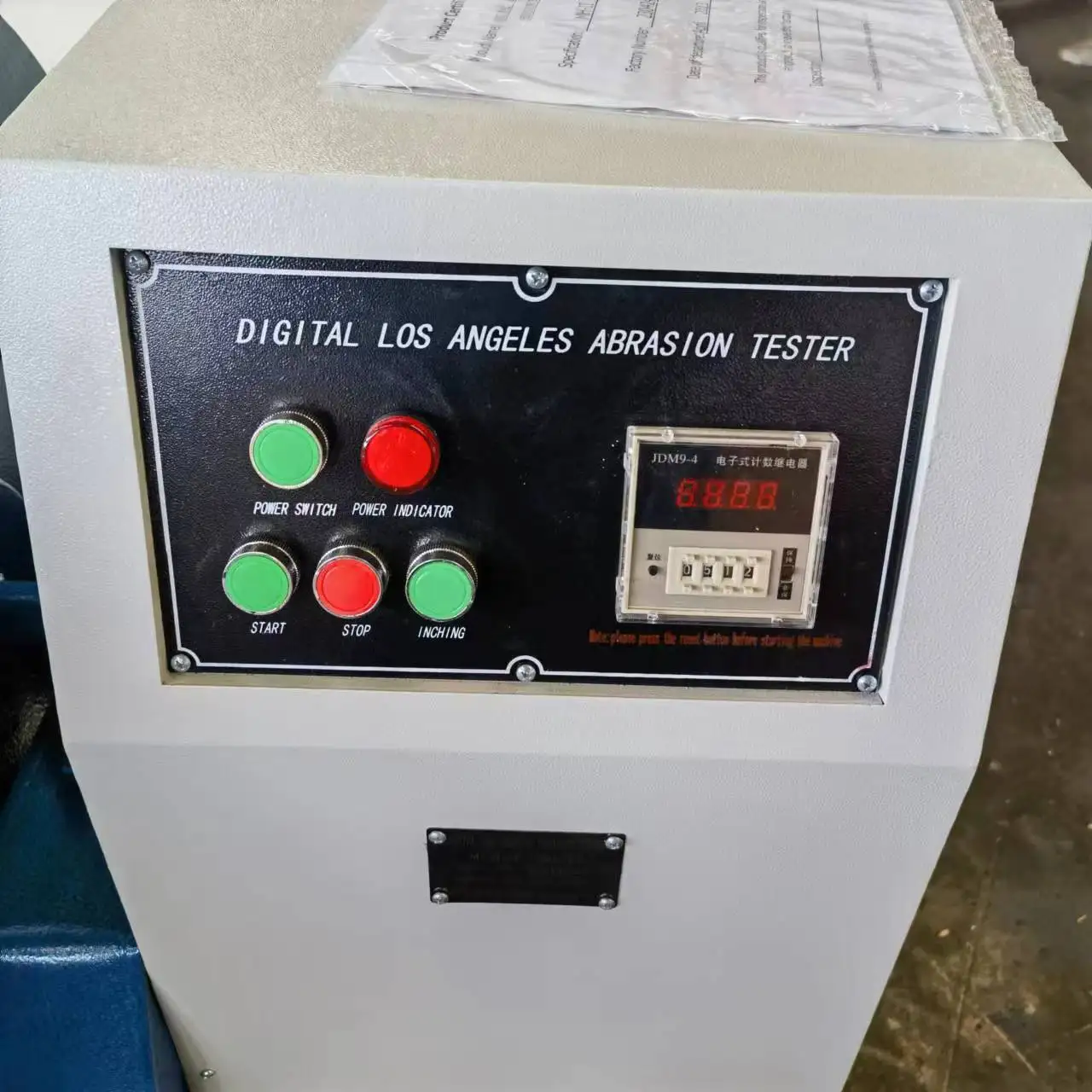 Digital Display Los Angeles Abrasion Testing Machine Los Angeles ...