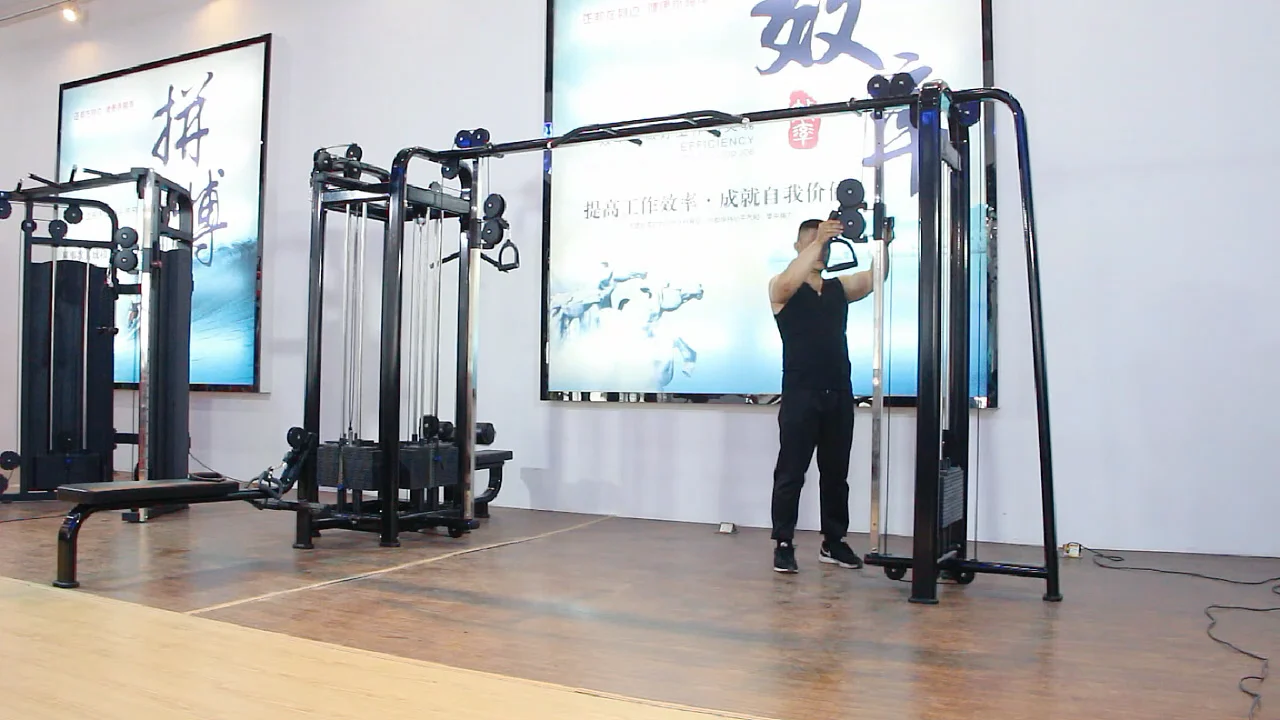 Commercial Multifunctional Training Rack Station Machine/multi Jungle ...