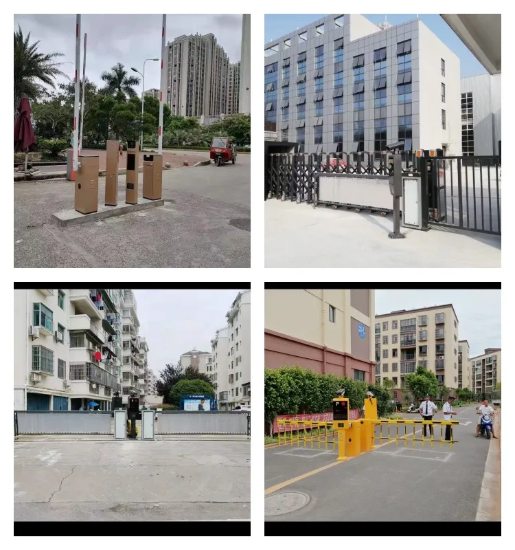 Traffic Control Barrier Speed Adjustable Parking Lot Gate Barrier DC ...