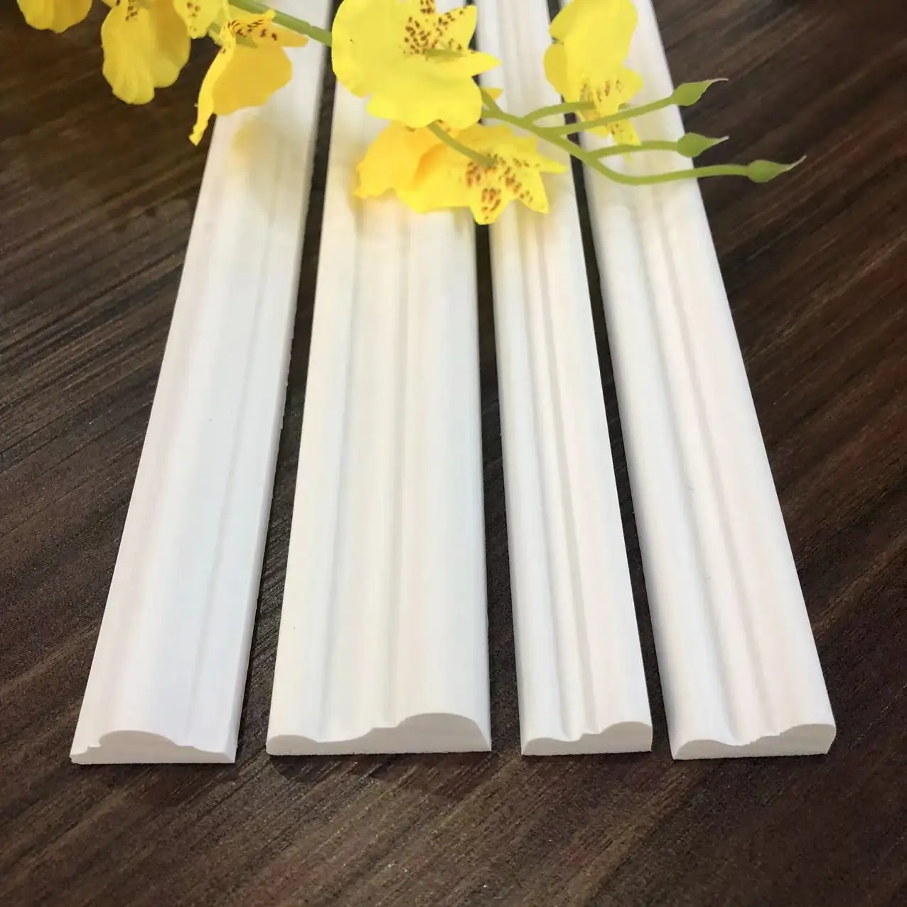 Decor PU Polyurethane Crown Moldings for Home Decoration