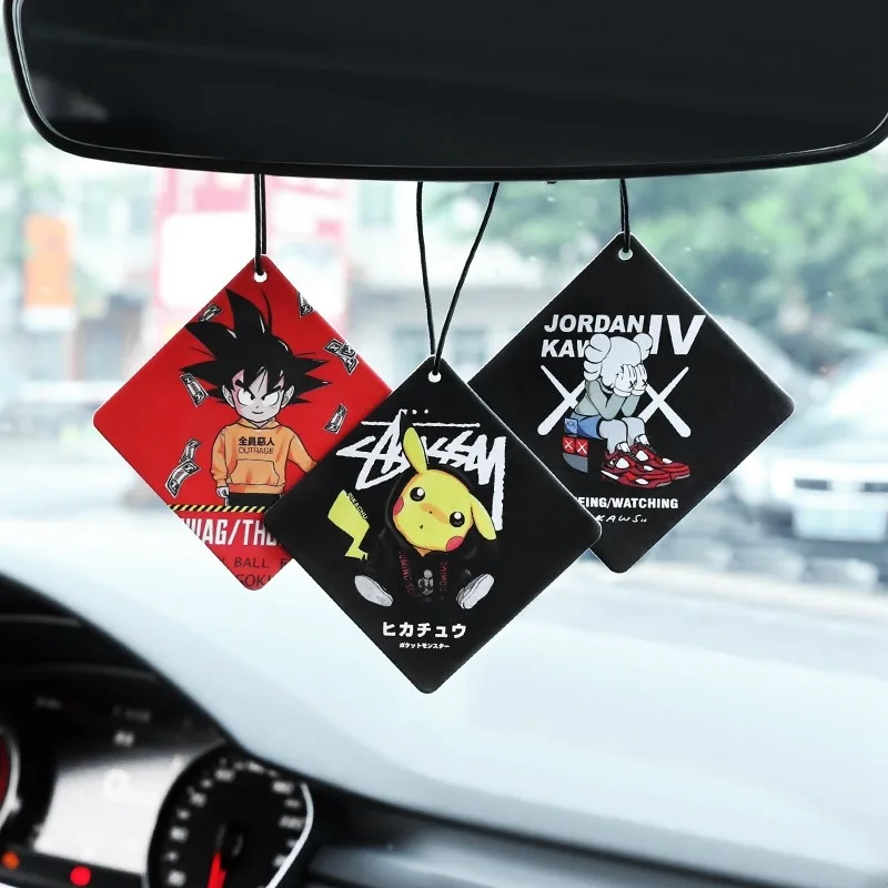 Wholesale Anime Characters Perfume Paper Card Car Fragrance Custom Car ...