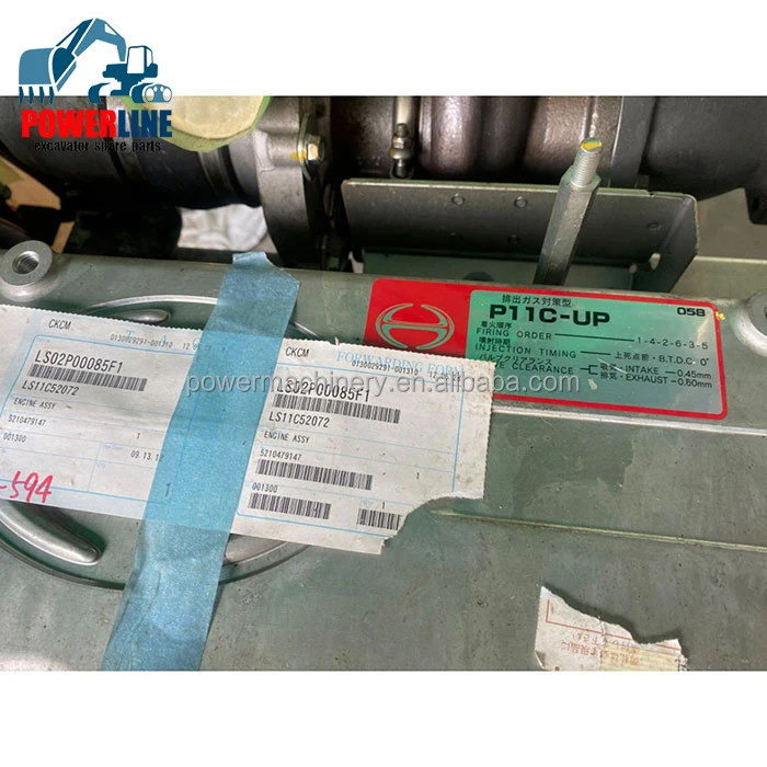Hino P11C Engine with Euro3 Emission - Reliable Performance