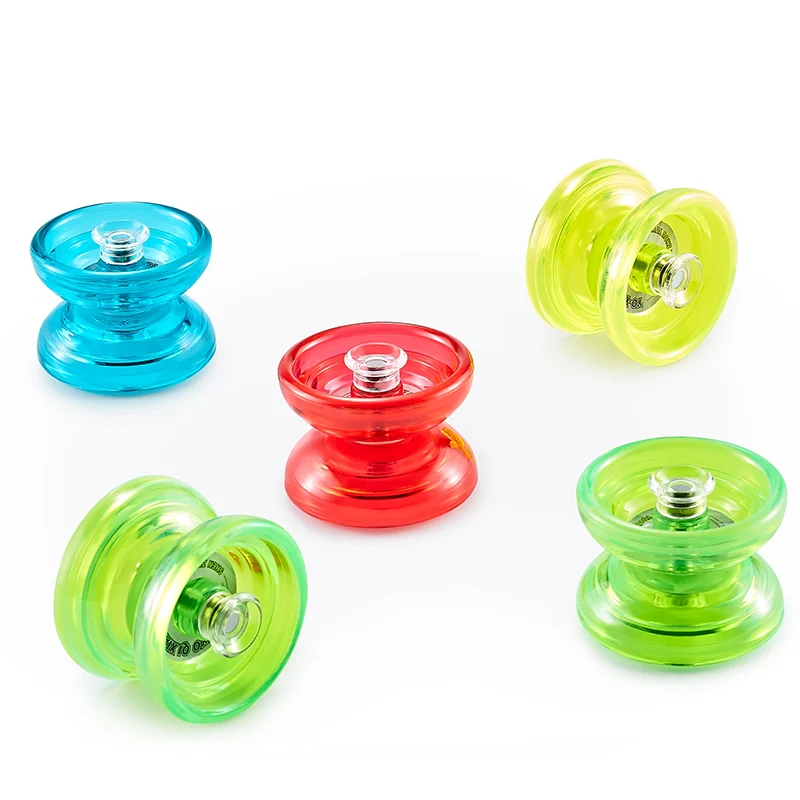 Hot Sales Classic Toys Transparent Crystal YOYO Ball Play Yo Yo Toy ...