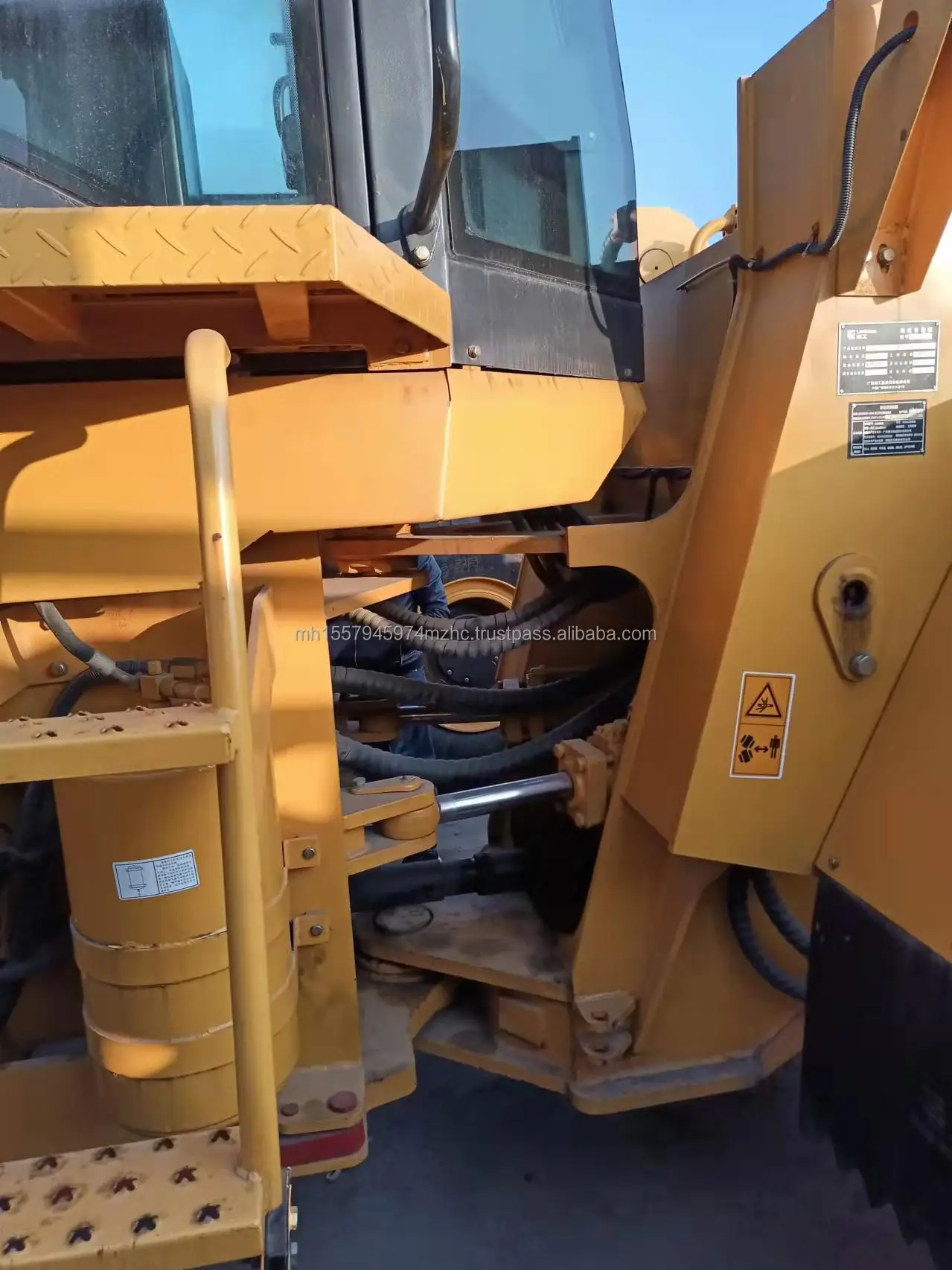 Liugong Clg856 Wheel Loader Price Unique Cylinder Long Power Engine ...