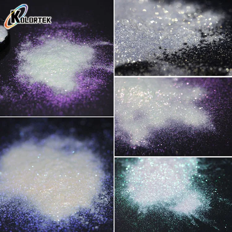 Cosmetic Grade Borosilicate Glass Pearls Pigments Shiny Mica Powder