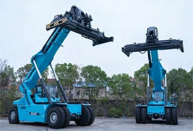 SRSC45E3: 45 Ton Electric Reach Stacker - Energy Efficient Solution for ...