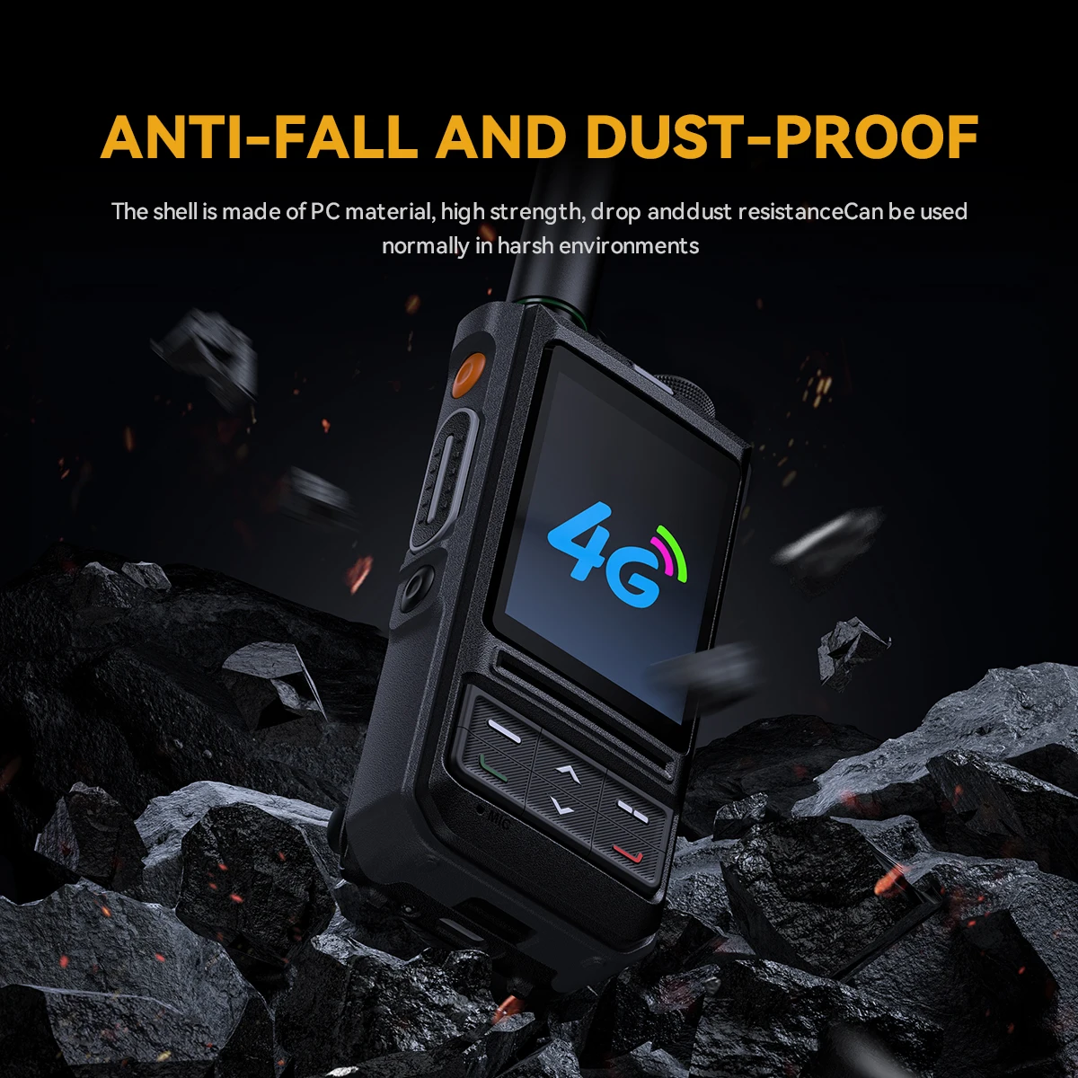 Talkivis S-200 4G Network Radio GPS =Mobile Phone Work With POC Global ...