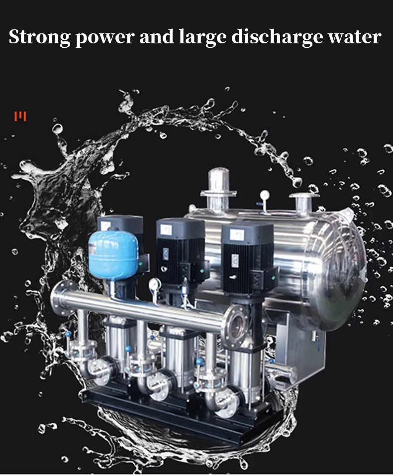 Double Pumps VFD for Booster Pump Controller - 160m3/h