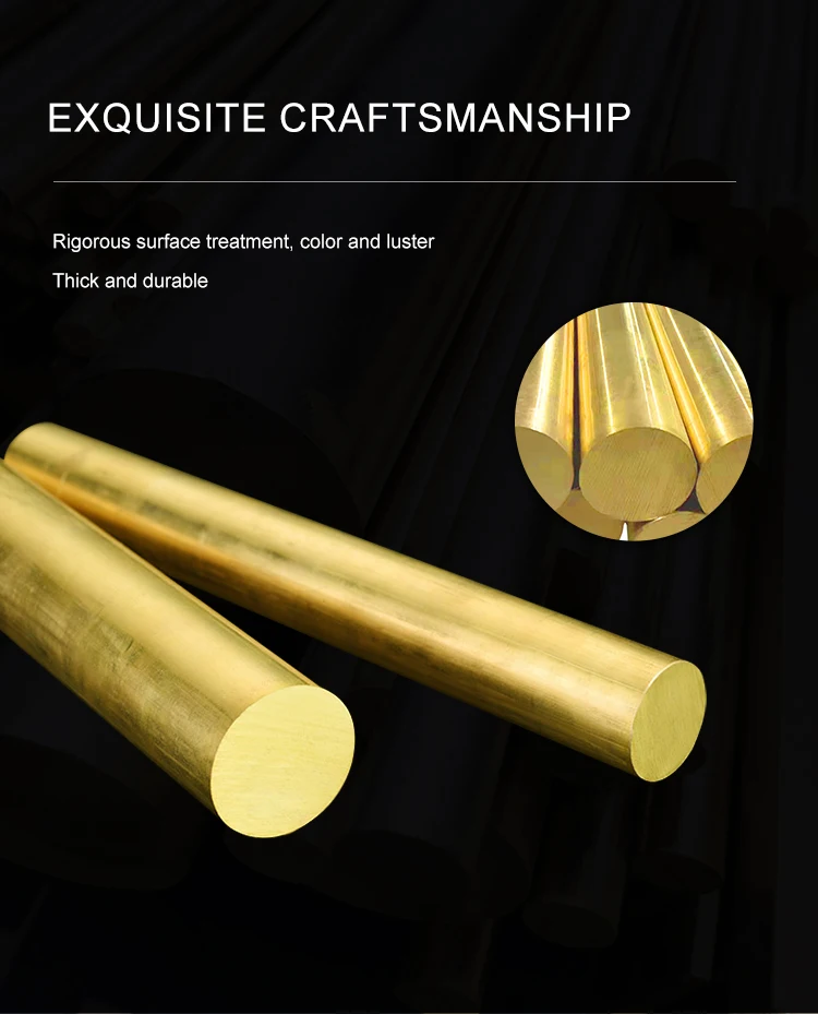 Cuzn37pb2 Cuzn36pb3 Lead Brass Bar for Building Profile