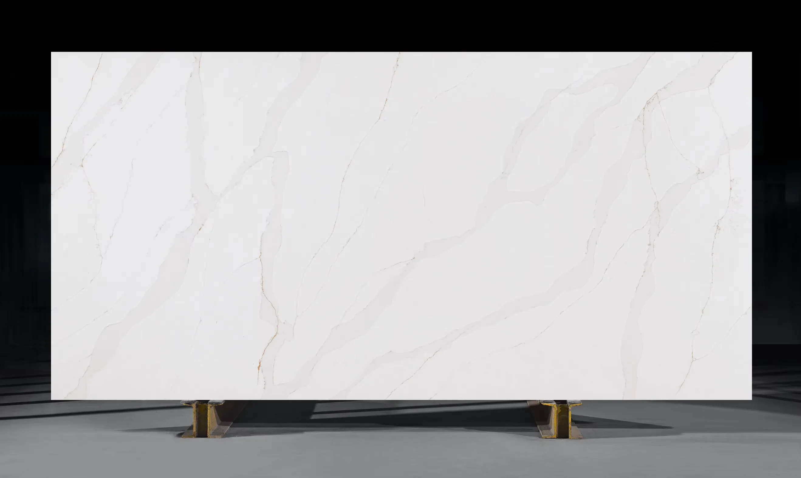Calacatta Series Prefab Kitchen Island Artificial Engineered Cut Size ...