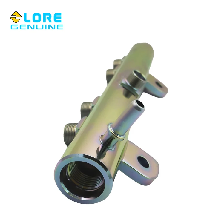 Original Isf3.8 Diesel Engine Parts Common Rail Fuel Pipe Fuel Manifold ...