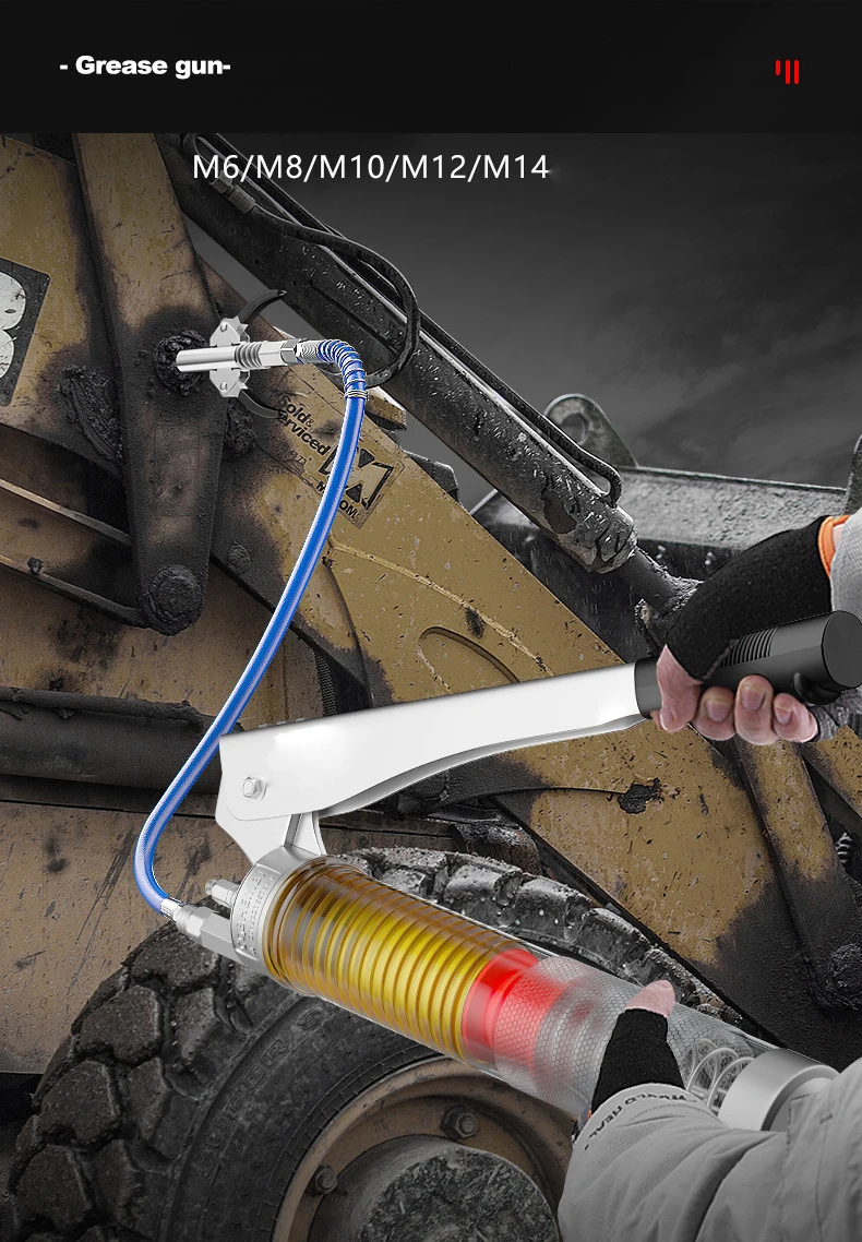 Quick Release Spring Loaded Grease Gun Coupler Fits All Grease Gun ...