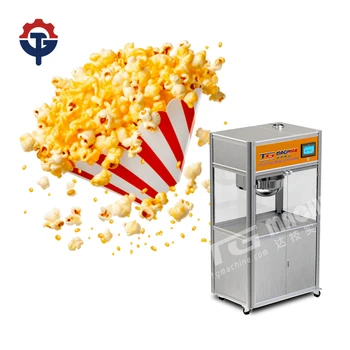 Easy To Operate Electromagnetic Popcorn Machine Kettle Corn Machines ...