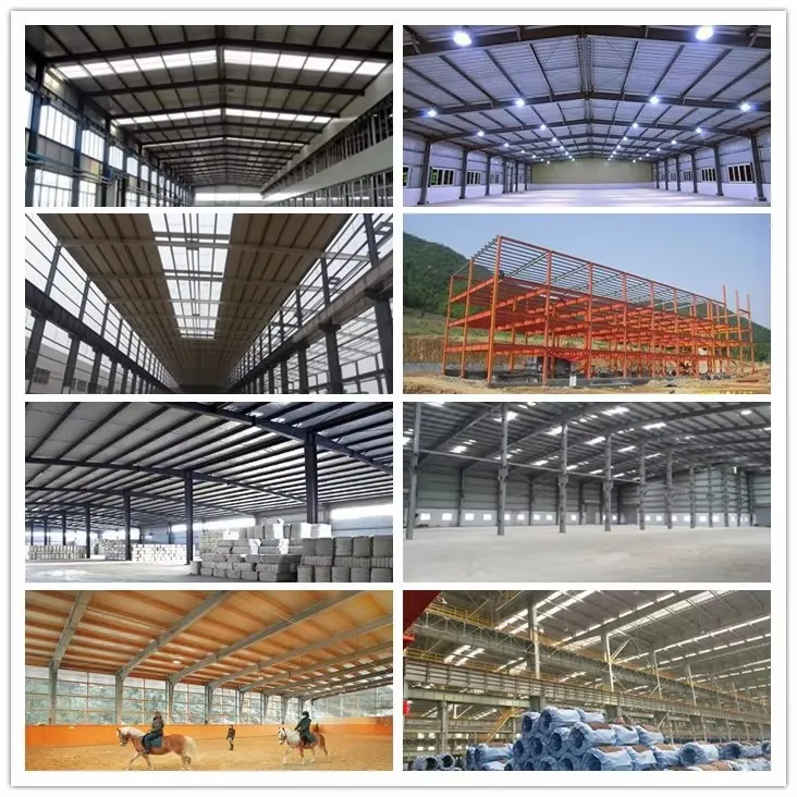 Metal Frame Building Fireproof Hurricane Resistance Prefabricated ...