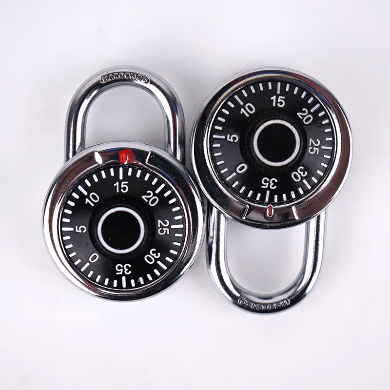 Rotary Padlock Digit Combination Code Digital Lock Door Digital Safe ...