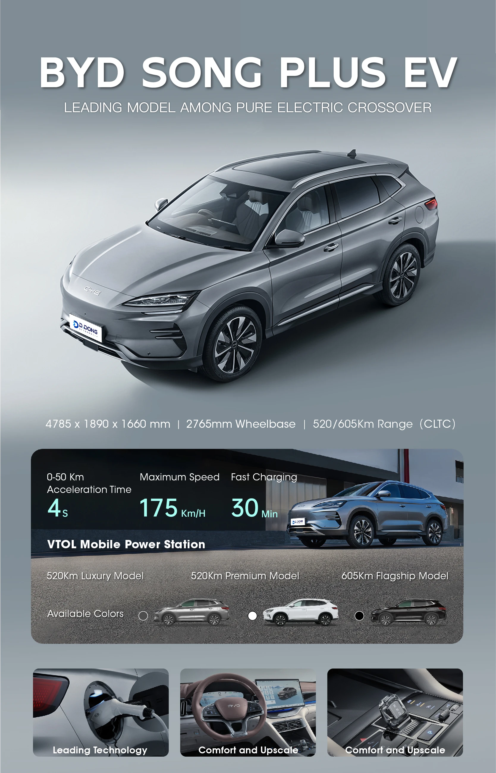 BYD Song Plus EV 2024 - Champion Edition Electric SUV