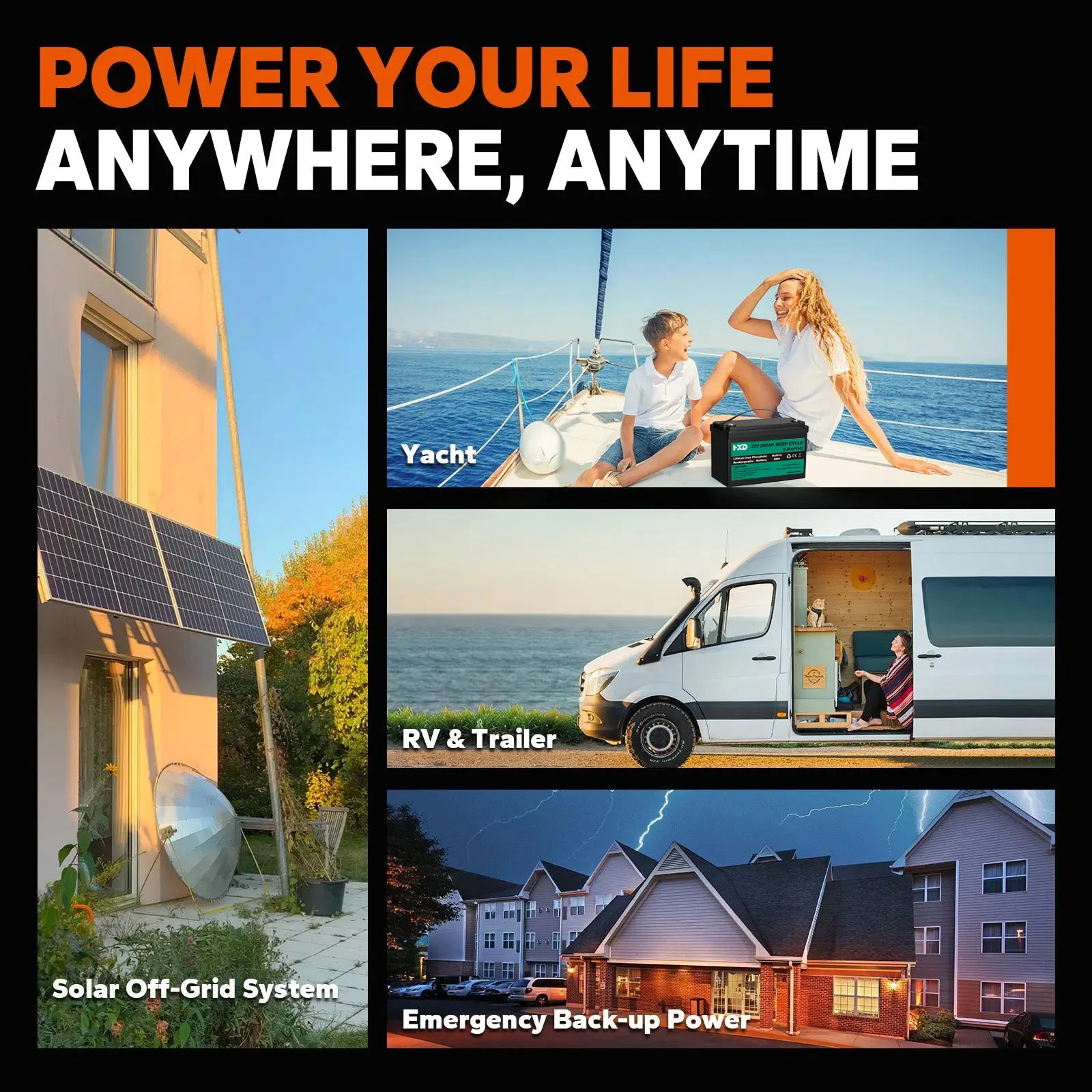 12V 24V 100Ah 200Ah 300Ah 400Ah 500Ah 600Ah 700Ah 800Ah 1000Ah Lifepo4 ...