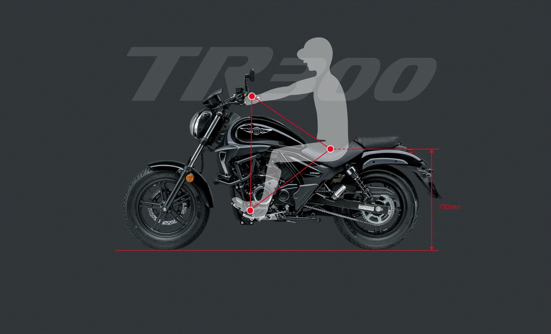 Haojue Tr300 300cc Modern Lightweight Cruiser Motorcycle - Buy 300cc,Cruiser Motorcycles,Haojue ...