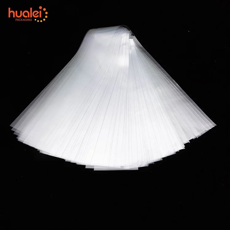 Customized Plastic Rose Wrapping Single Plastic Packing Flower Sleeve ...