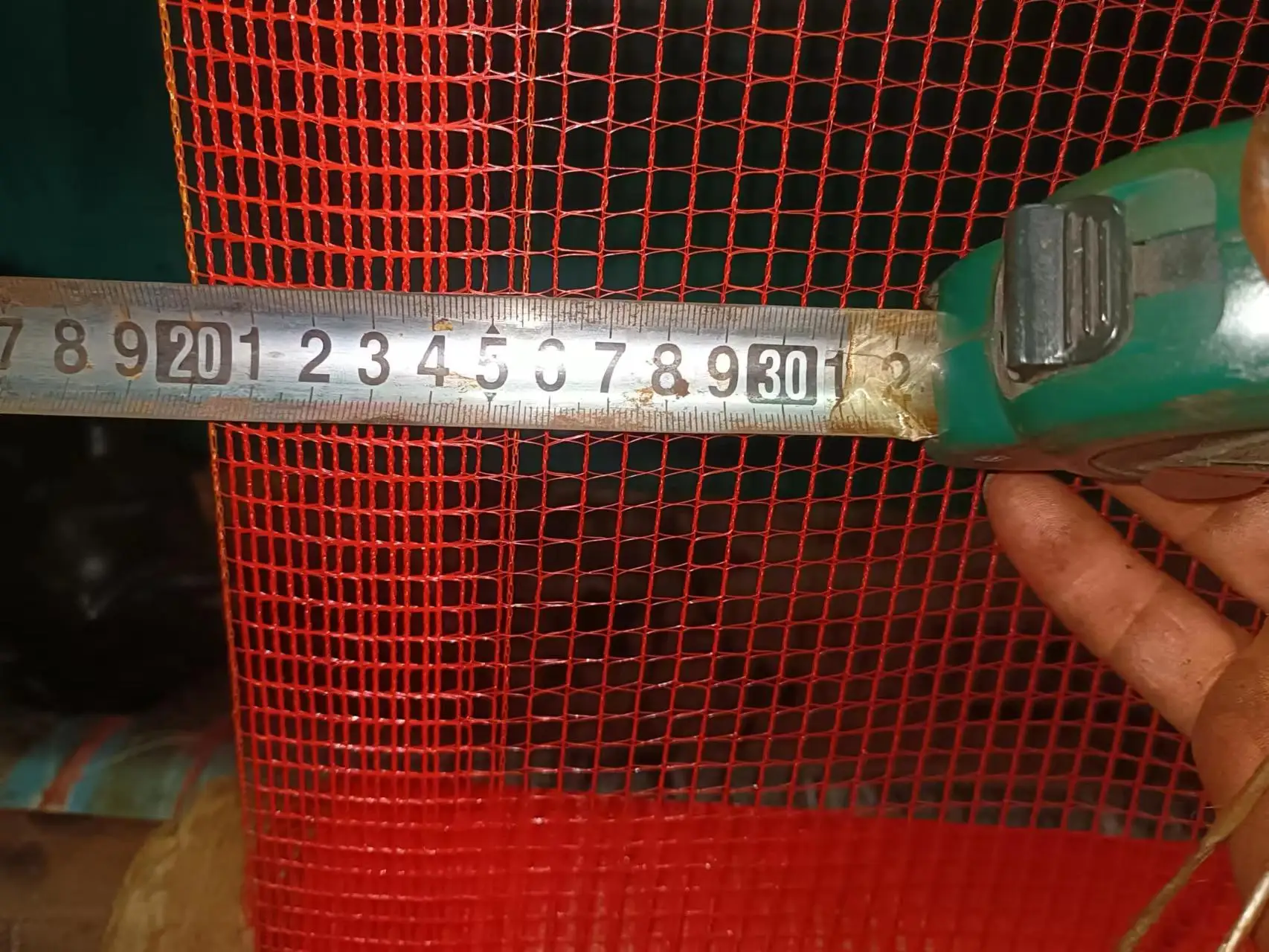 Green HDPE Grid Mesh Knotless Safety Net Construction Scaffolding ...