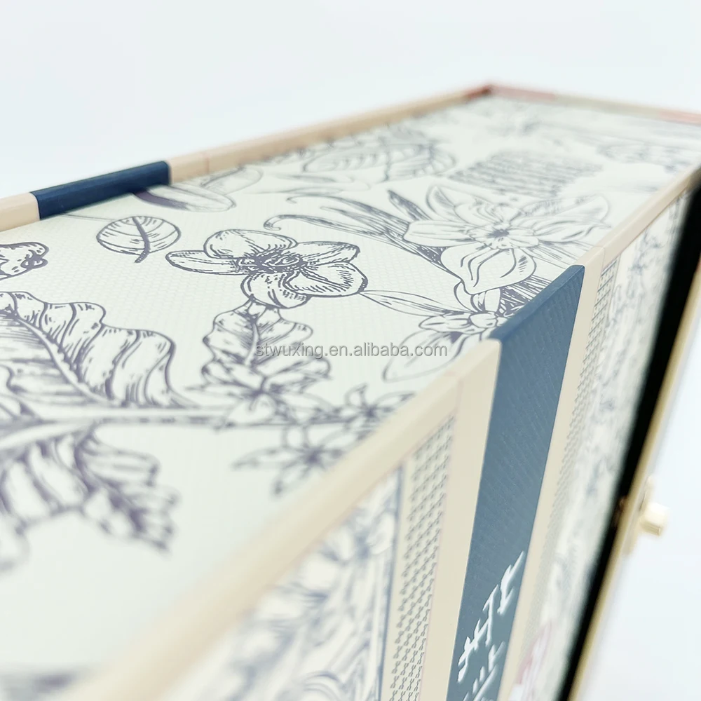 Luxury Briefcase Shape Rigid Paper Box With Handle 2024 New Design ...