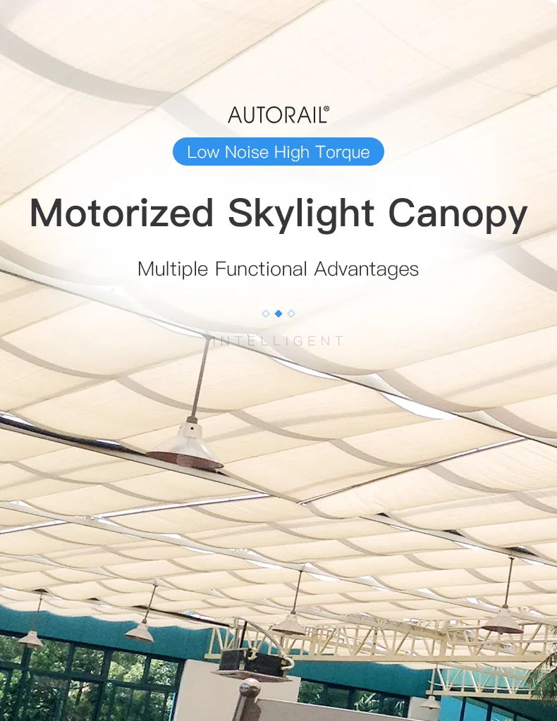 Canopy Electric Retractable System - Sliding Pergola Awning