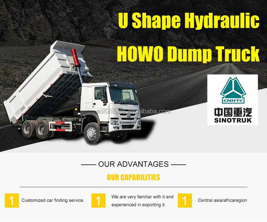 Sinotruk Howo 10 Wheel Tipper Truck 30ton 20cubic 371hp Used Dump Truck ...
