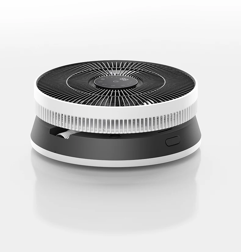 12 Inch Basics Oscillating Shaftless Motor Standing Pedestal Fan With ...