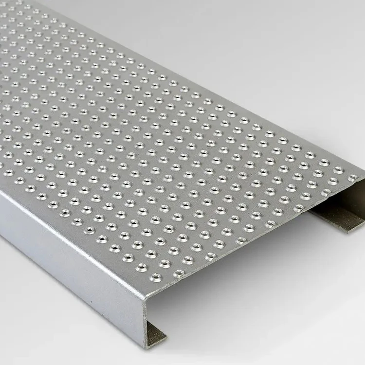 Perforated Safety Grate Ladder Rungs - Durable & Anti-slip