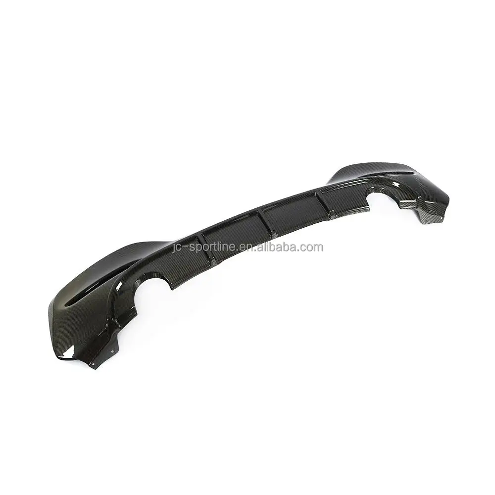 Carbon Fiber Rear Bumper Diffuser Lip for BMW F20 F21 120i M-Sport 2016 ...