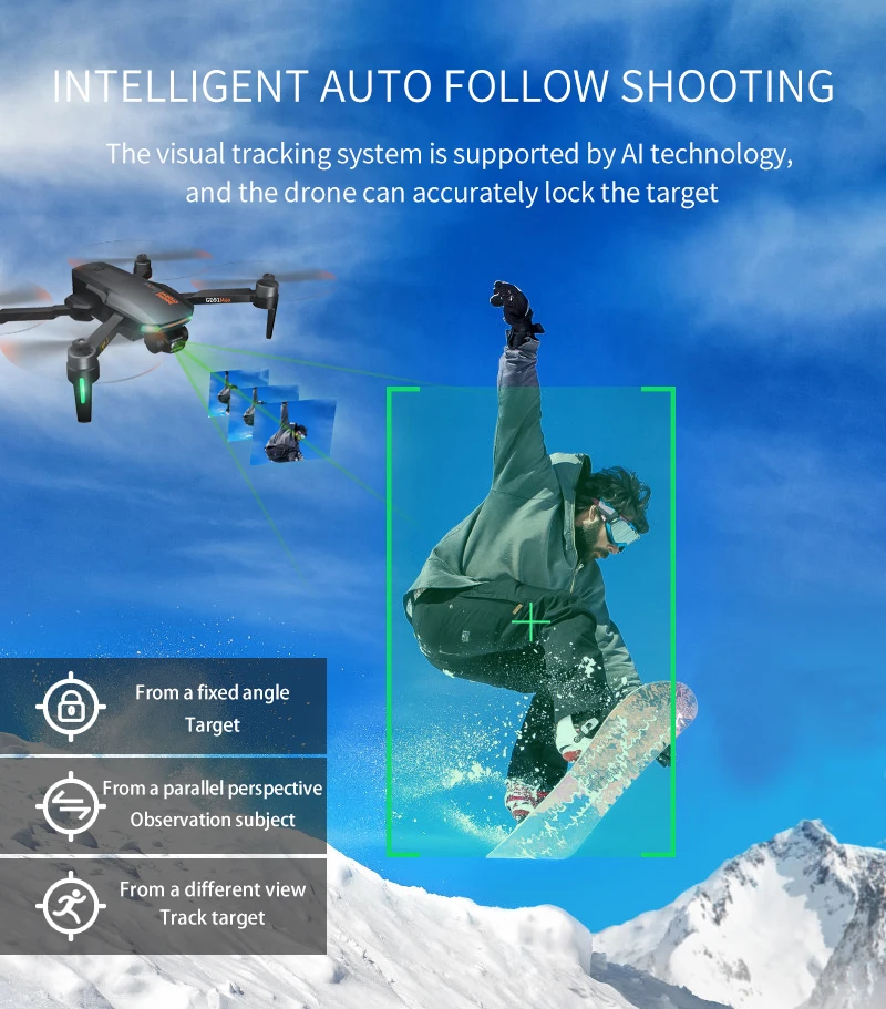 GD91 MAX Drone - 6K Camera, GPS, 1.2km Range, 3-Axis Gimbal, 25 Min ...