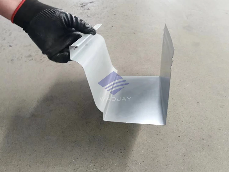 Seamless Half Round Gutter Quad Gutter Square Line Gutter Roll Forming ...