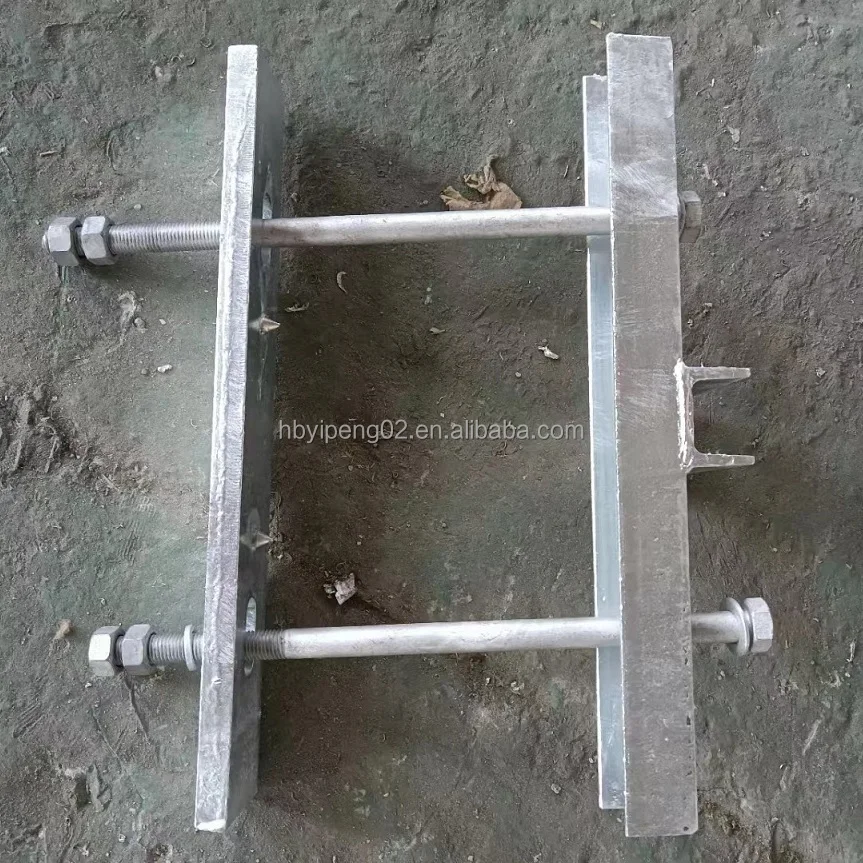 Galvanized Steel Ansi A153 Mounting Bracket For Transformer With Bolt ...