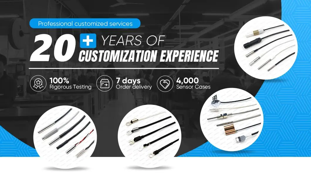 Flat M8 Copper Threaded High-Accuracy Surface RTD PT1000 Sensor for ...