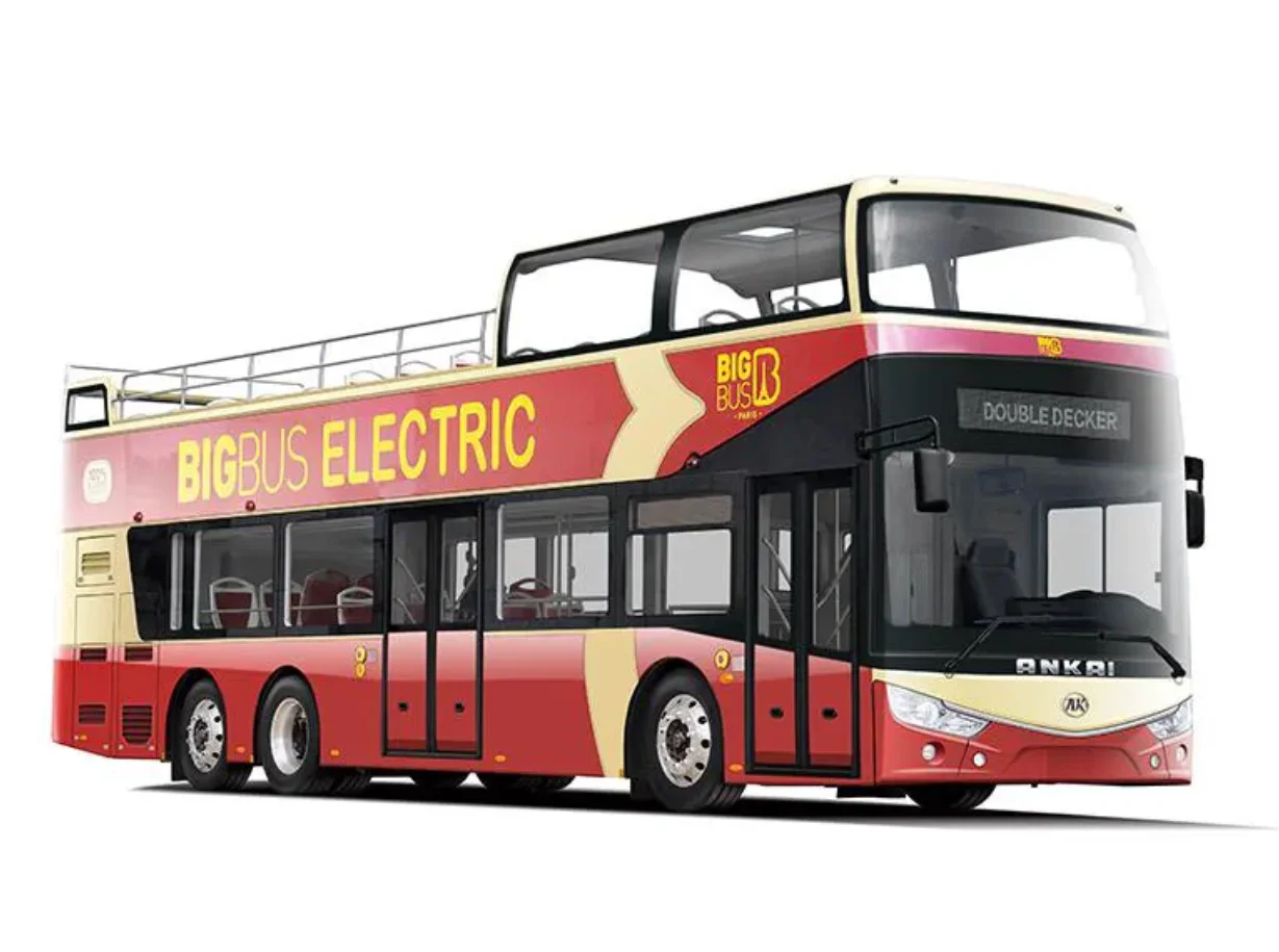 Ankai 12M EV Double Decker Bus with 60 Seats Luxury and comfort Hot ...