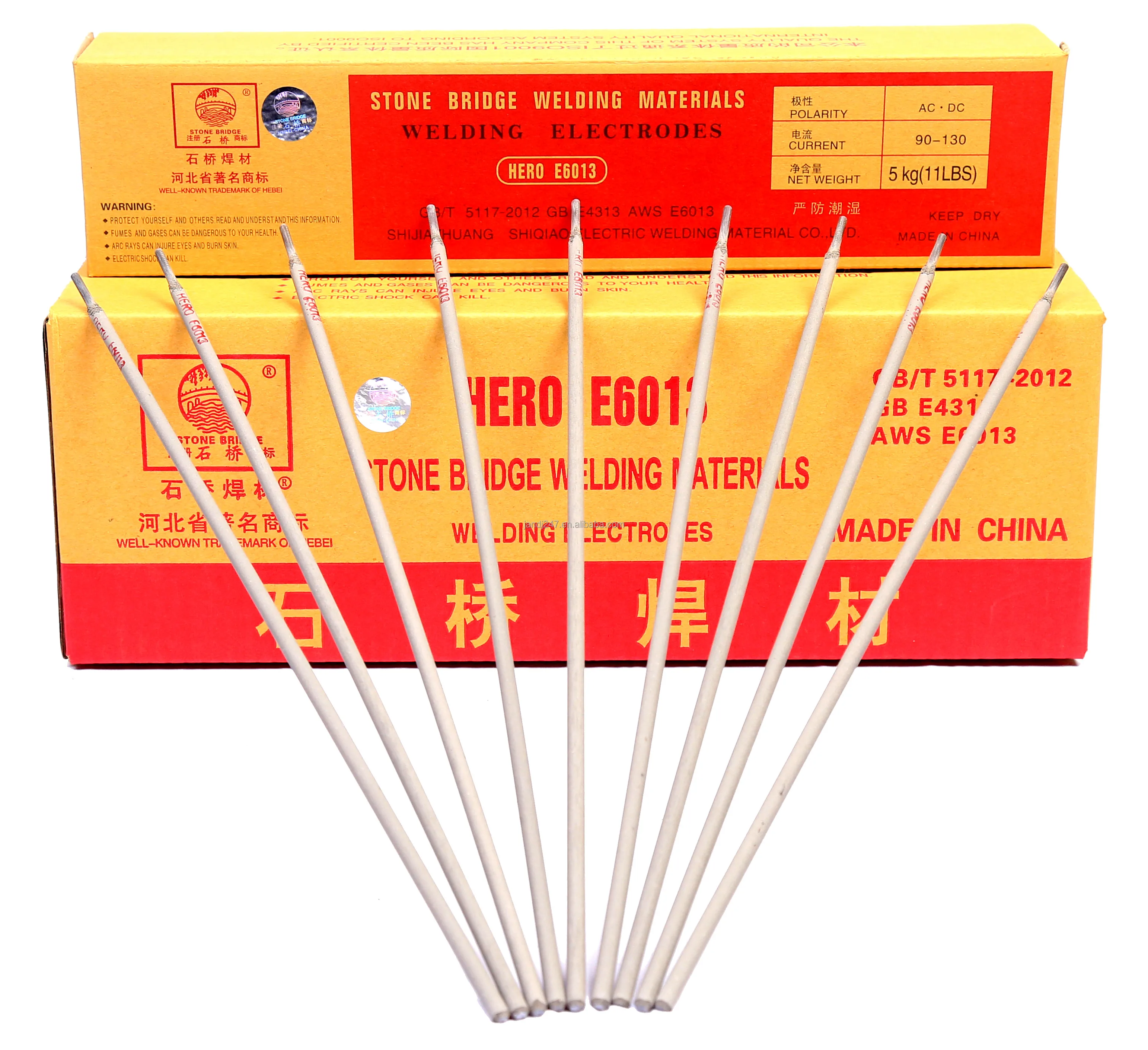E6013 Welding Stick Aws E6013 Welding Electrodes for Guangzhou Sample ...