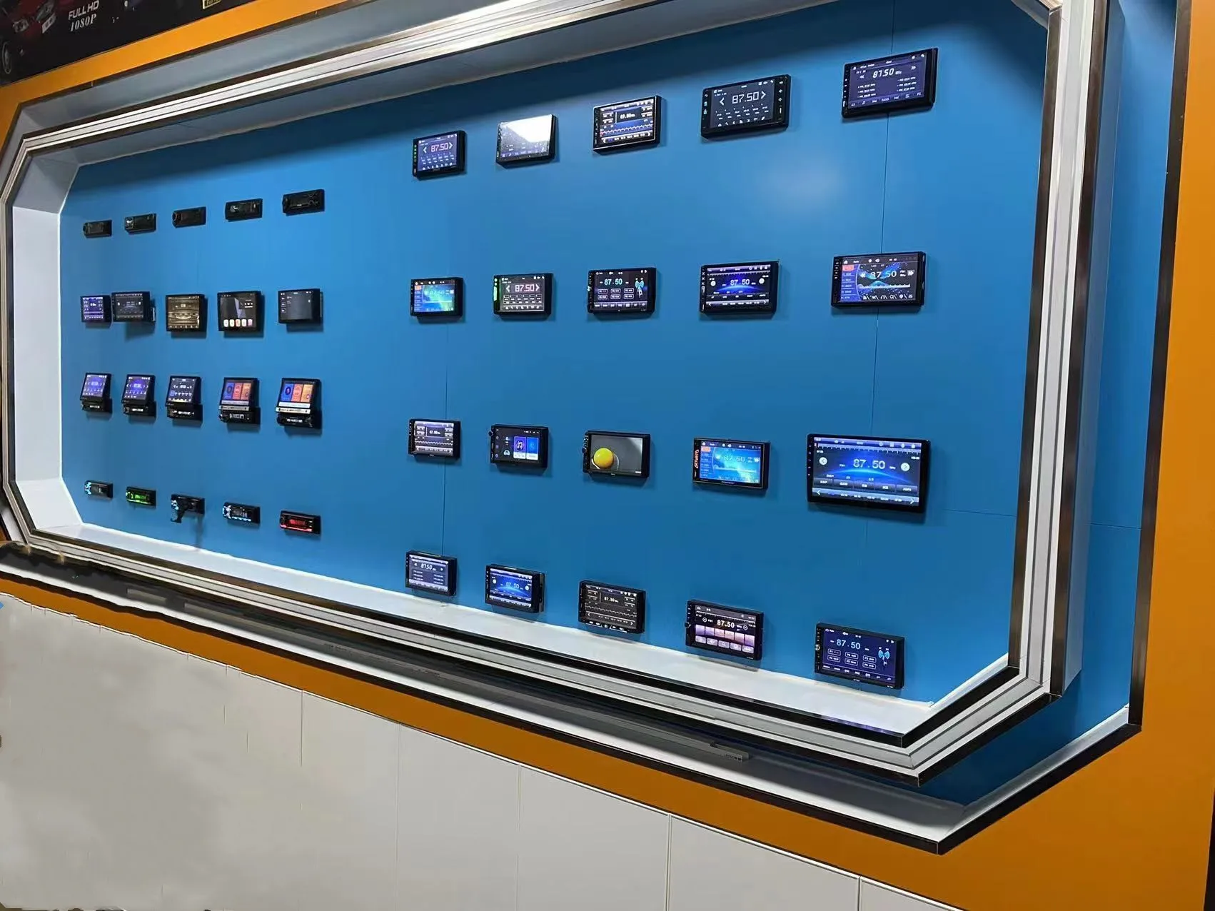 Portable 9 Inch Smart Dashboard Screen High Resolution Full Touch ...