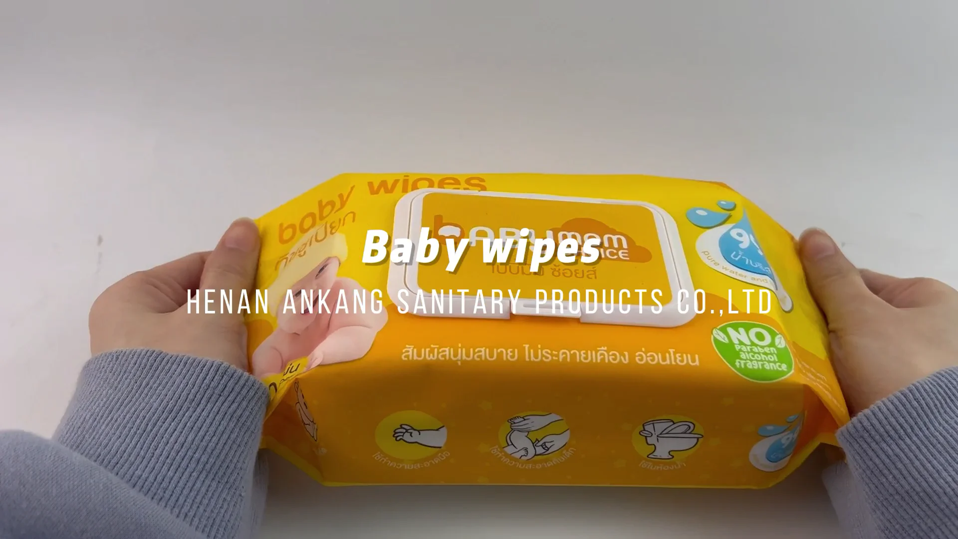 Free Sample Oem Unscented Non Woven Baby Wet Wipes - Buy Baby Wet Wipes ...