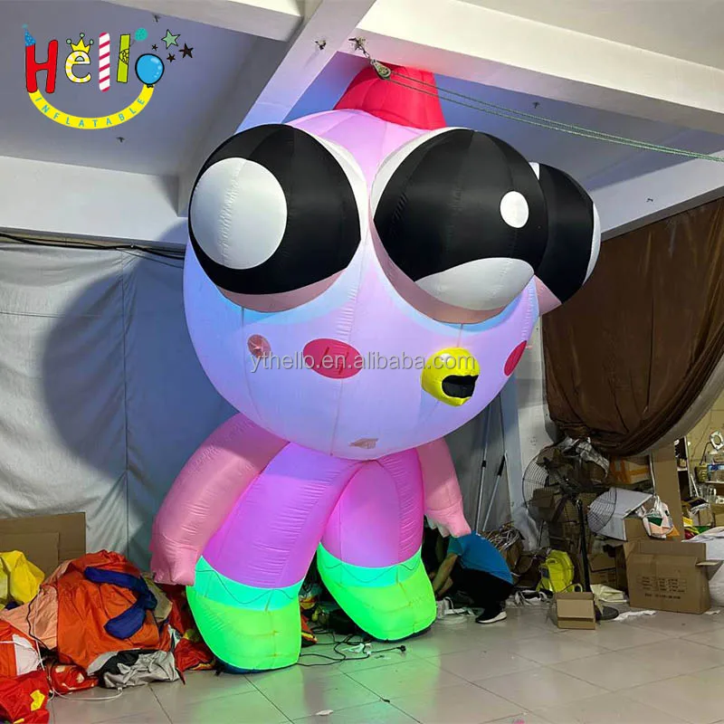 Giant Cute Pink Inflatable Cartoon Model For Event Decoration - Buy ...