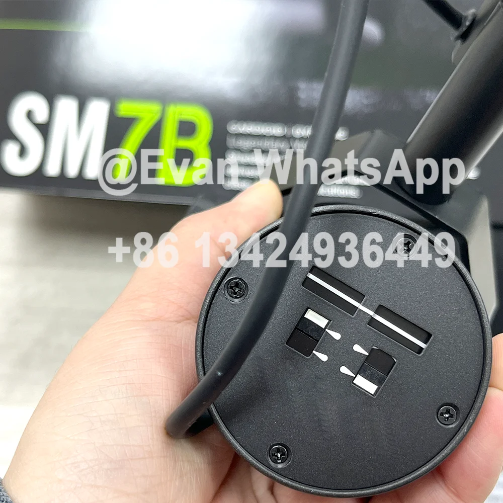 SM7B Cardioid Studio Microphone - Dynamic Vocal Broadcast